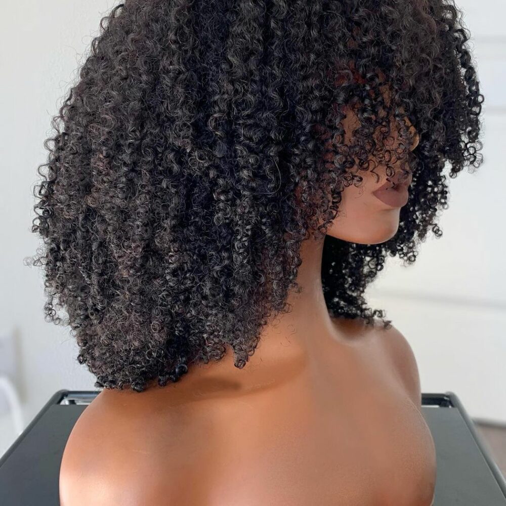 Perruque afro brune et naturelle - Perruque Avenue